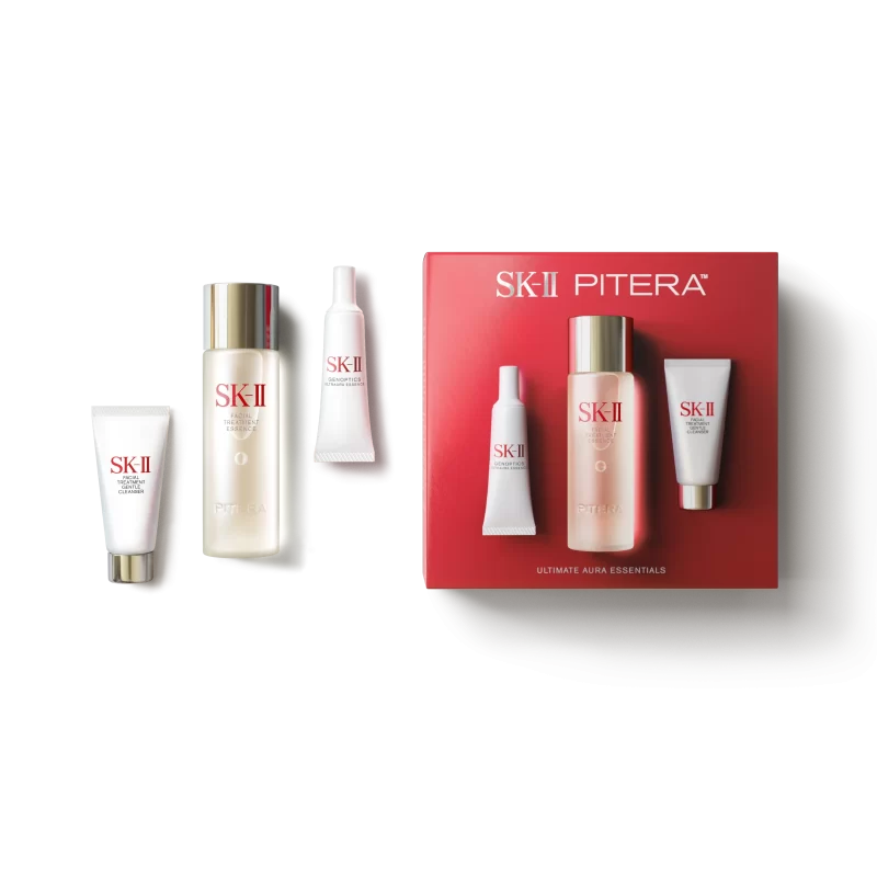 Set SK-II Ultimate Aura Essentials -Set SK-II trắng da 75ml